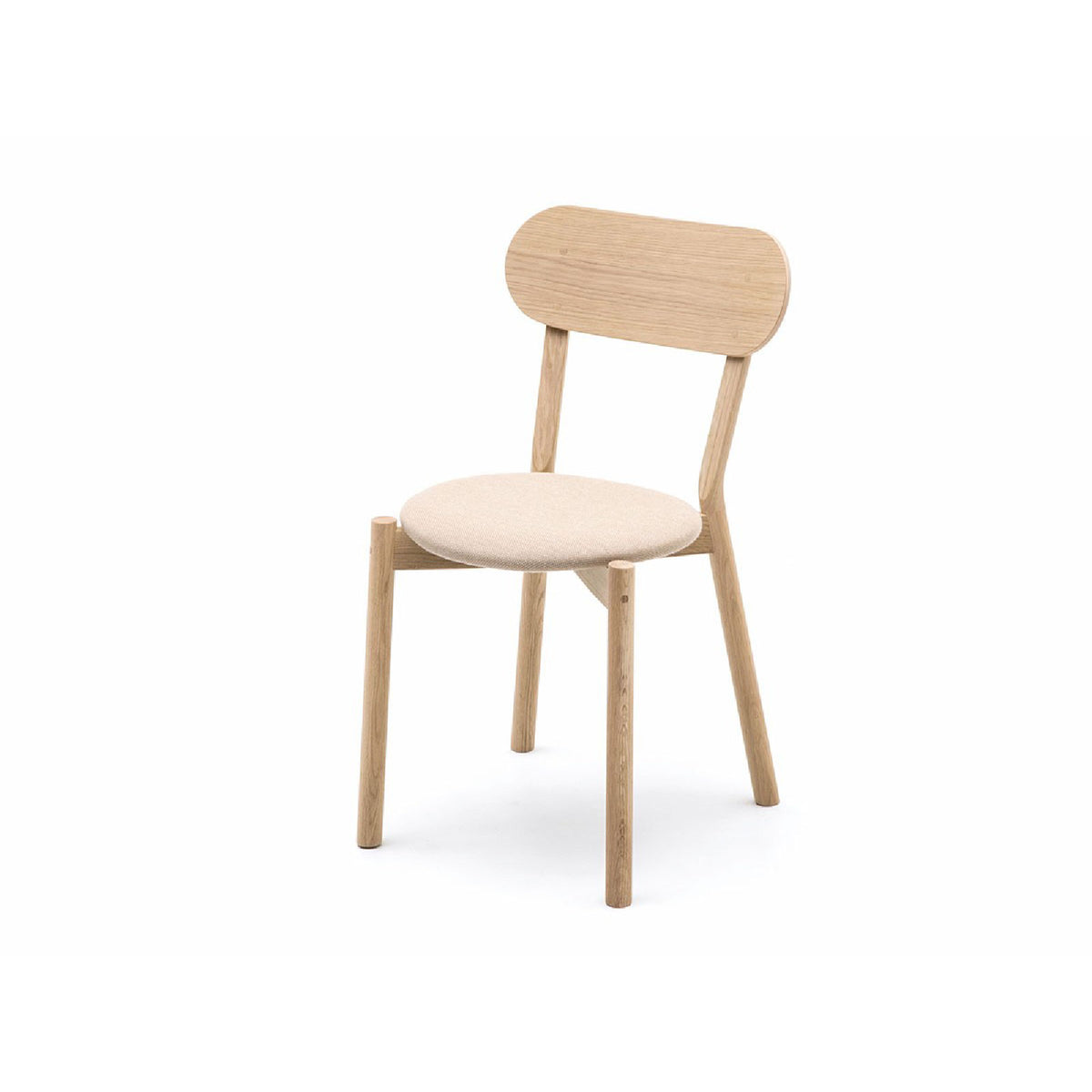 CASTOR CHAIR PLUS PAD pure oak– OUT OF STOCK