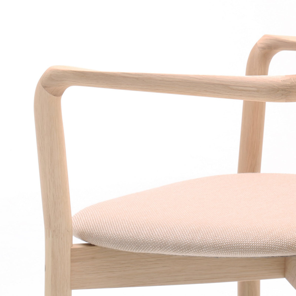 CASTOR ARM CHAIR PLUS PAD oak– OUT OF STOCK